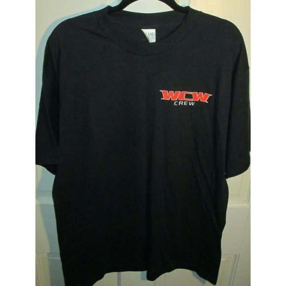 Hyland | Shirts | World Championship Wrestling Wcw Crew Mens Black ...